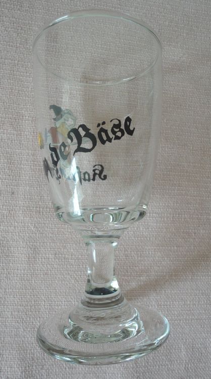 Kafi Fertig Gläser "Hopp de Bäse" 6Stk. neuwertig (Neu (gemäss ...