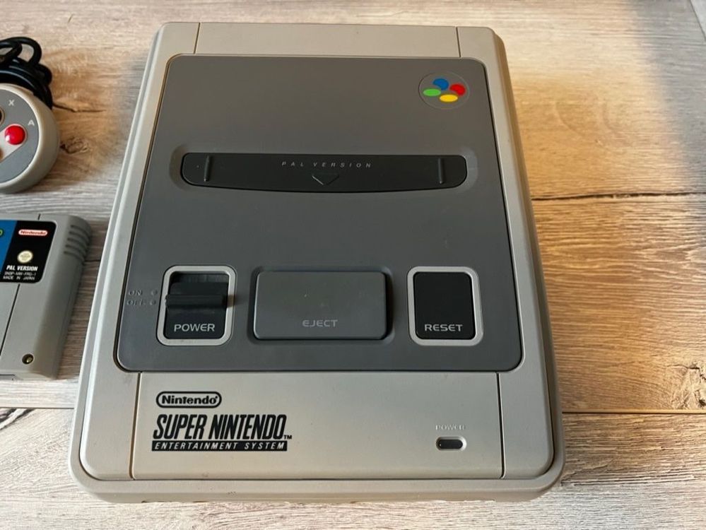 Super Nintendo Konsole + Super Mario World + OVP! (Gebraucht) in ...