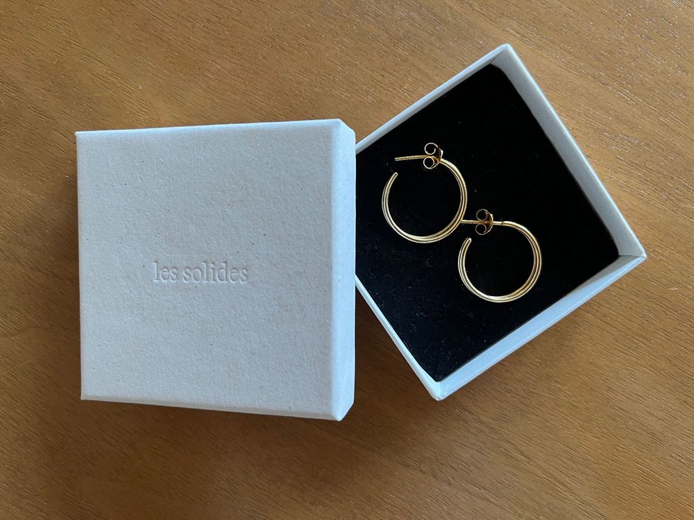 Creolen von les Solides - double round hoops (Gebraucht) in Zürich für CHF 120 – mit Lieferung ...