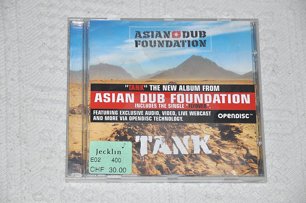 CD Asian Dub Foundation - Tank | Kaufen auf Ricardo