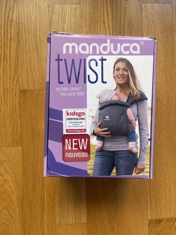 Manduca Twist Babytrage neuwertig OVP (Gebraucht) in Basel für CHF 16 – mit Lieferung auf ...