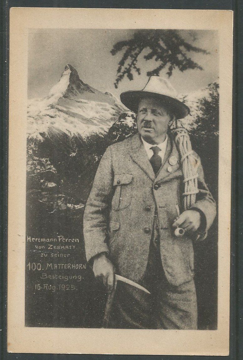 Carte P ( Herrmann Perren von Zermatt ,, 1925 ,, ) (Gebraucht) in La ...