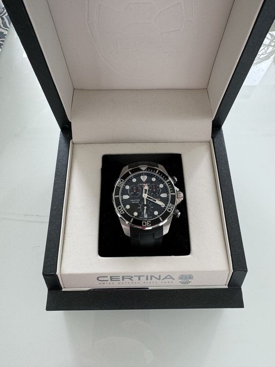 Certina DS Action Chronograph Precidrive Divers Watch | Acheter sur Ricardo