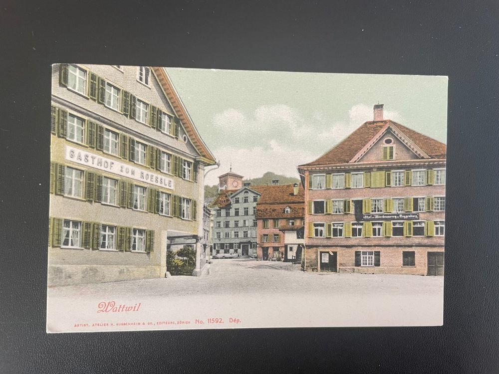 AK SG Wattwil, Gasthof Rössle, Toggenburg (Gebraucht) in Thal für CHF 5 – mit Lieferung auf ...