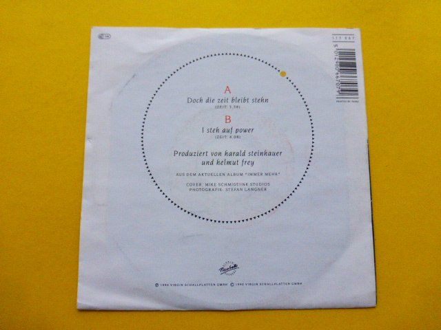 Nicki – Doch Die Zeit Bleibt Stehn (Gebraucht) in Zürich für CHF 3 ...