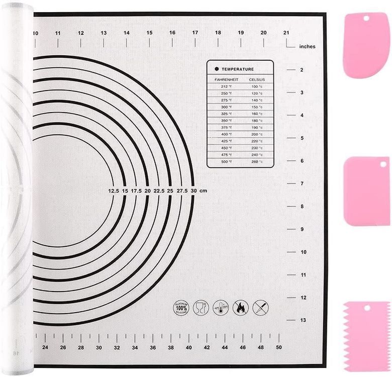 Pizza Backform Backmatte mit Schaber (Neu (gemäss Beschreibung)) in ...