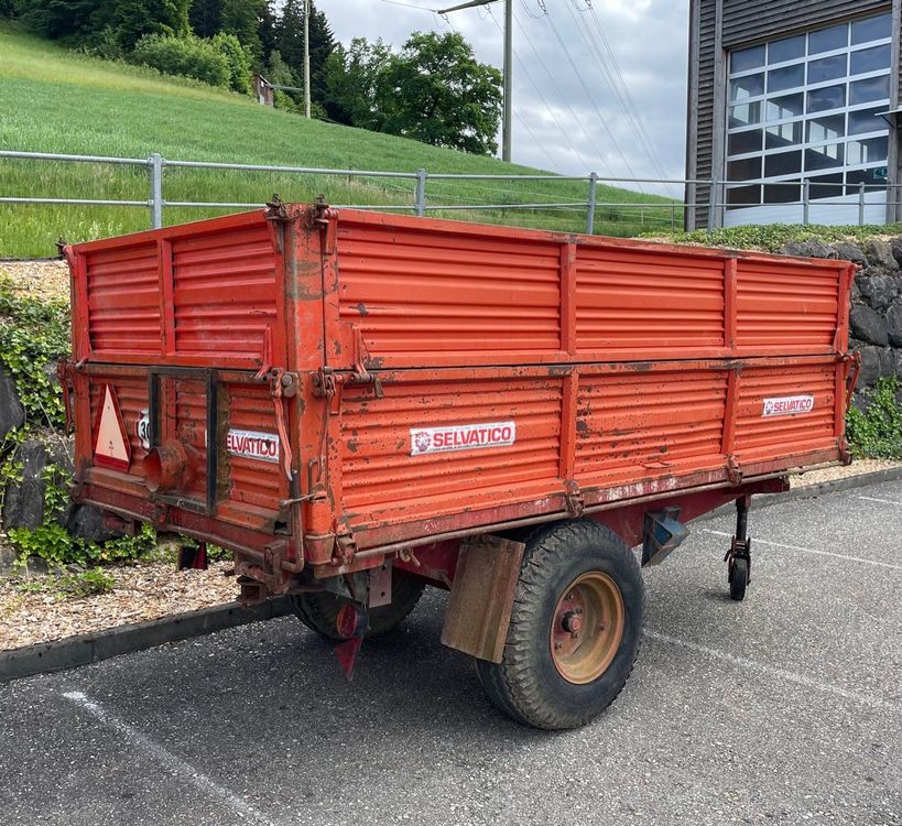 3-Seiten Kipper Selvatico Traktor Kipper für Bastler (Defekt) in für ...