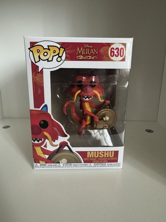Funko Pop! Mushu Nr. 630 Disney Mulan (Neu (gemäss Beschreibung)) in ...