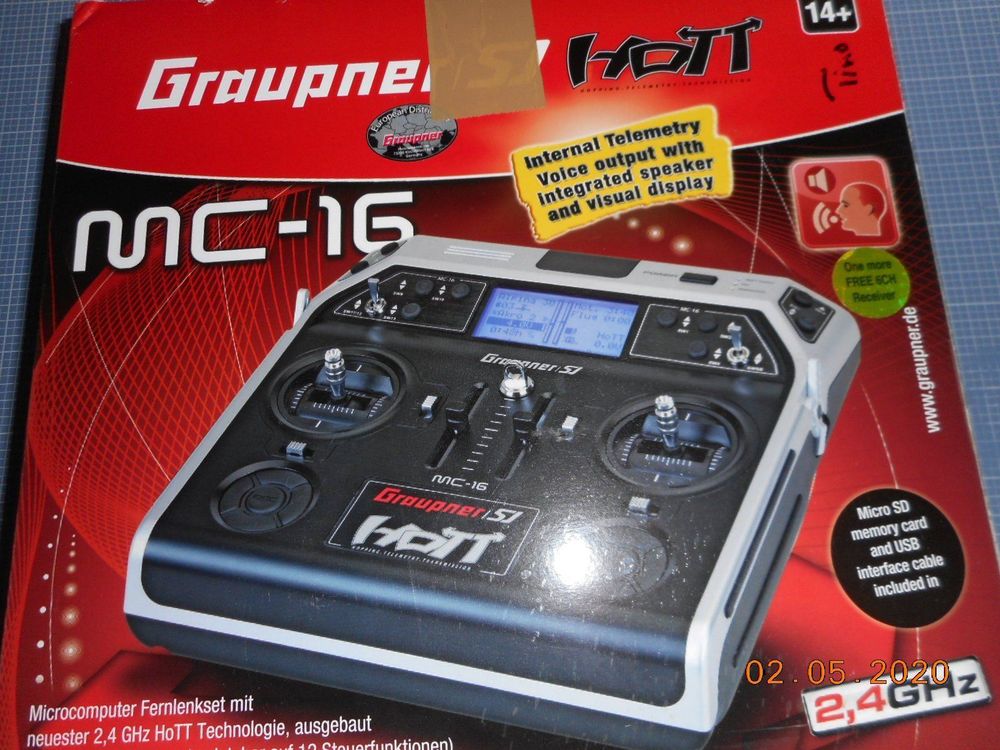 Graupner MC16 (Gebraucht) in für CHF 151 – mit Lieferung auf Ricardo kaufen