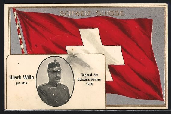 Schweizer Herrführer General Ulrich Wil (Antik) in Berlin für CHF 7 ...