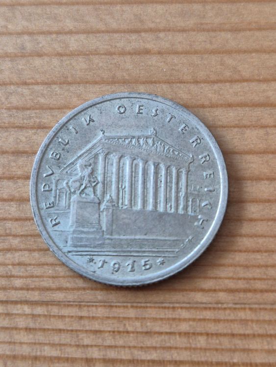 AT-1 Schilling 1925 Silber Zustand gemäss Bilder (Gebraucht) in Oberuzwil für CHF 4 – mit ...