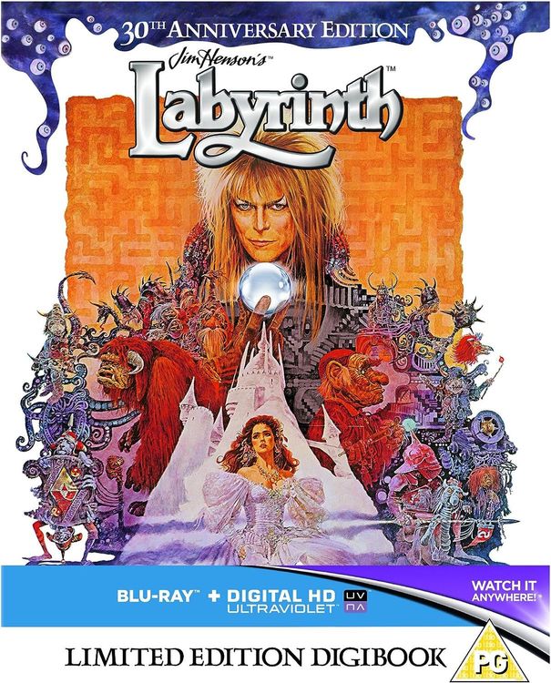 Labyrinth (1986) Jim Henson/Connelly/David Bowie/BD-DigiBook | Kaufen auf Ricardo