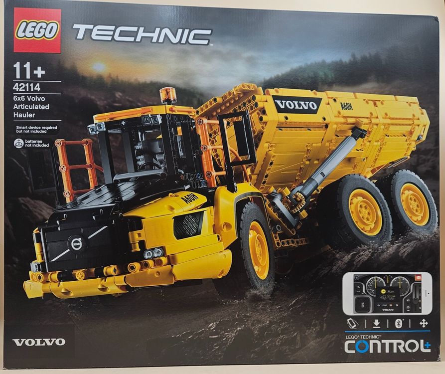 LEGO TECHNIC 42114 VOLVO A60H KNICKGELENK-KIPPER NEU & OVP | Kaufen auf ...
