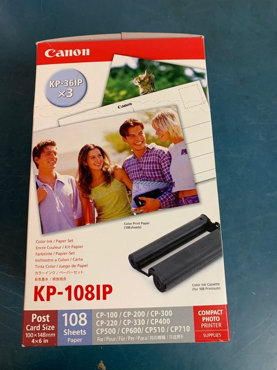 Canon KP-108IP Papier-Set | Kaufen auf Ricardo