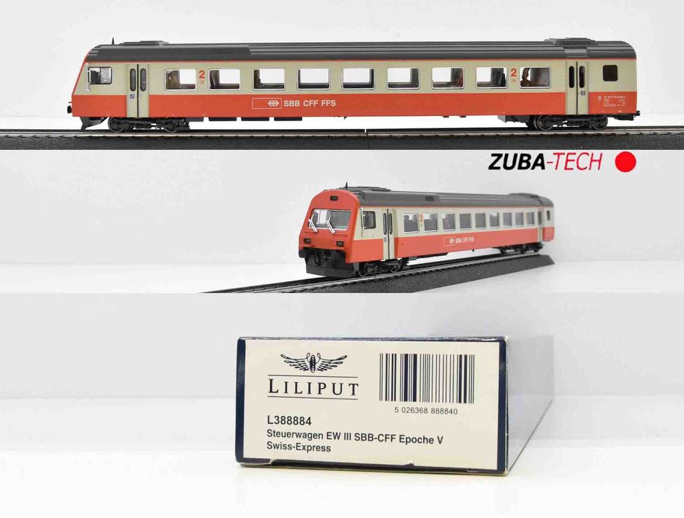 Liliput L388884 EW III Steuerwagen Swiss Express SBB H0 GS (Gebraucht) in St. Gallen für CHF 82 ...