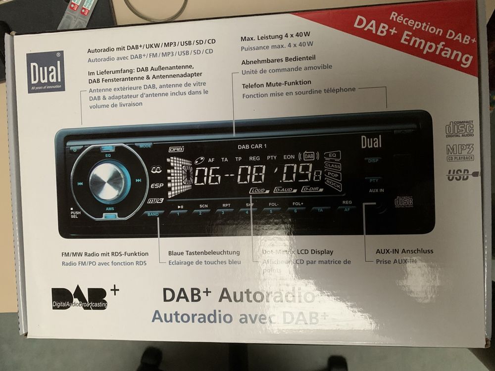 Autoradio mit DAB PLUS (Neu und originalverpackt) in Hettlingen für CHF ...