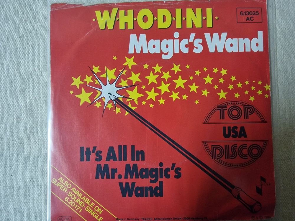 Whodini Single – Magic's Wand (Gebraucht) in Root für CHF 4 – mit ...
