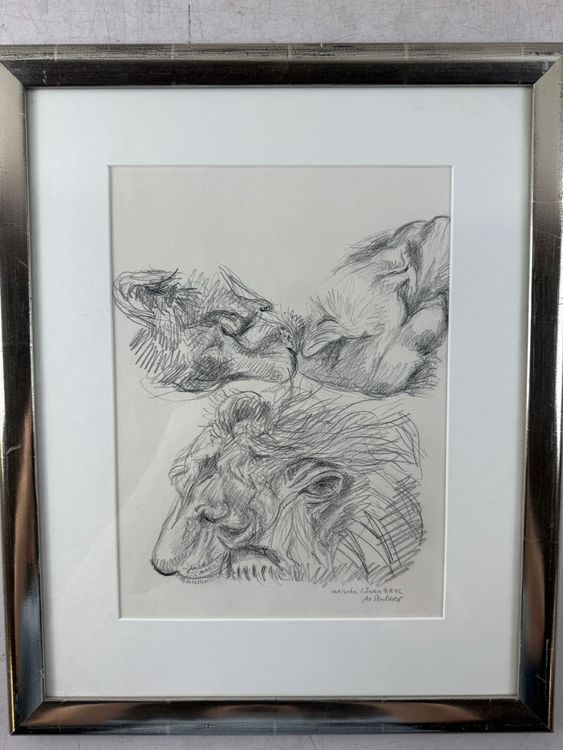 Martin Bodmer (1925) Zeichnung Handsigniert (Gebraucht) in Neuhausen am ...