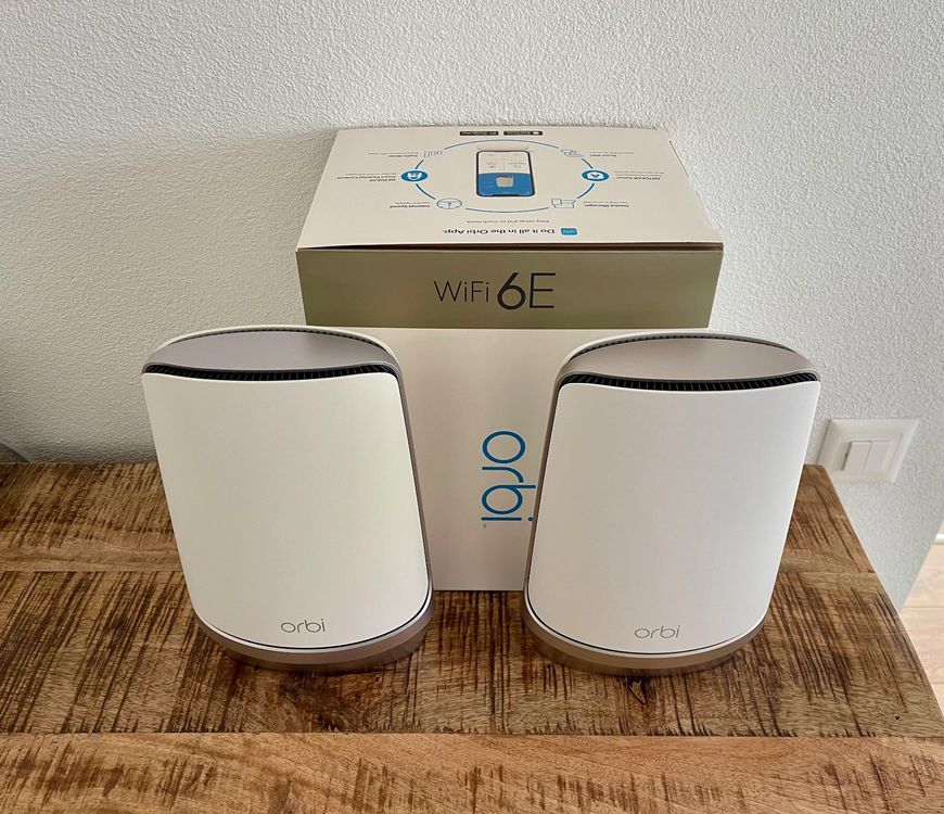 NETGEAR Orbi Mesh-Sys. RBKE962-100EUS WI FI 6E (2024) (Gebraucht) in ...