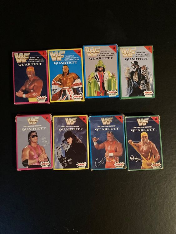 WWF Wrestling Kartenspiele (Gebraucht) in Matten b. Interl für CHF 69 ...