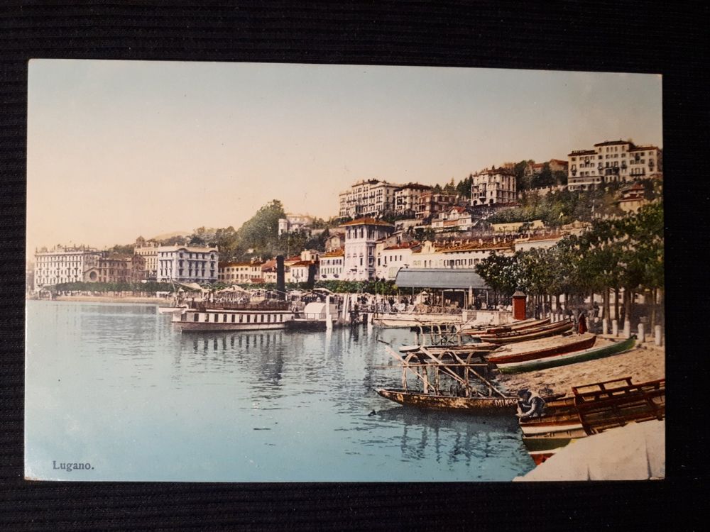 LUGANO - BATTELLO - DAMPFSCHIFF (Gebraucht) in Ponto Valentino für CHF ...