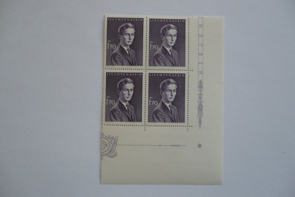 FL 1964 Erbprinz Joh. Adam Pius SBK 339 4er-Block postfrisch | Kaufen auf Ricardo
