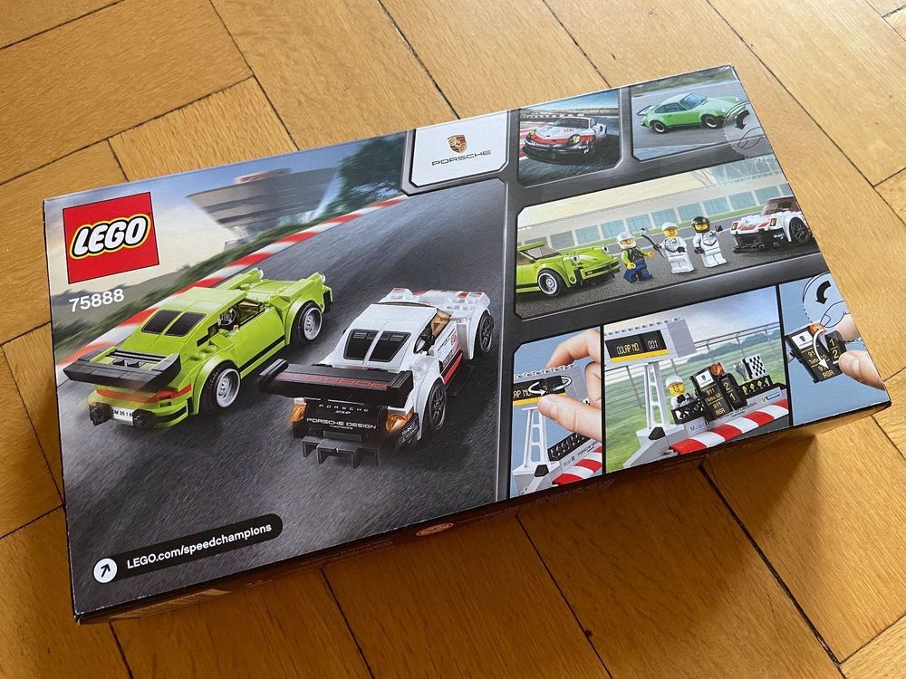 LEGO 75888 - SpeedChampions -Porsche 911 RSR & 911 Turbo 3.0 (Neu und ...