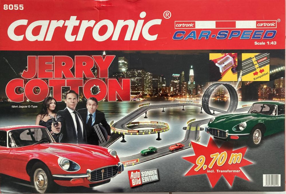 Cartronic Jerry Cotton Autorennbahn, Autobild Sonderedition (Neu und ...