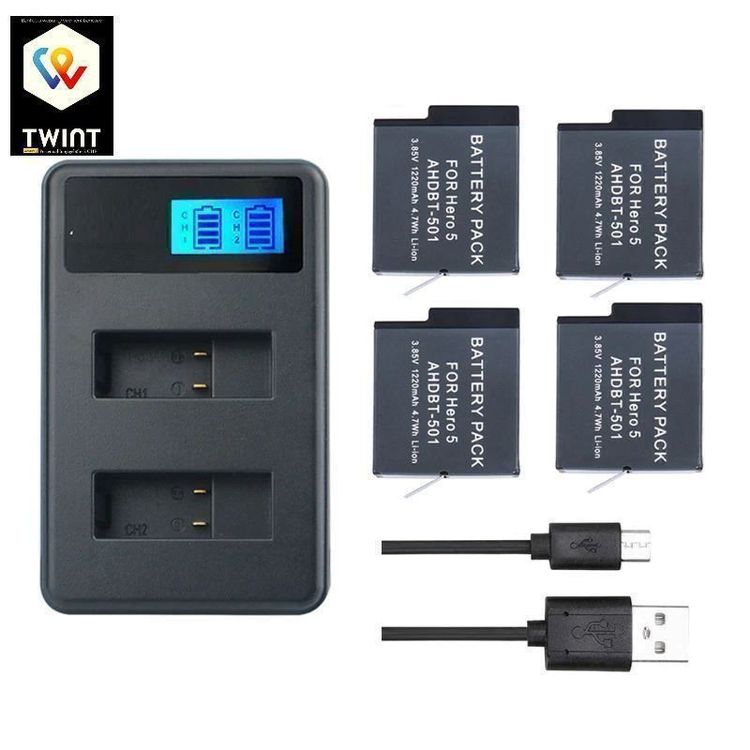 📌 4x Ersatzakkus für GoPro Hero 5, 6 und 7 (Neu und originalverpackt) in Wittenbach für CHF 30 ...