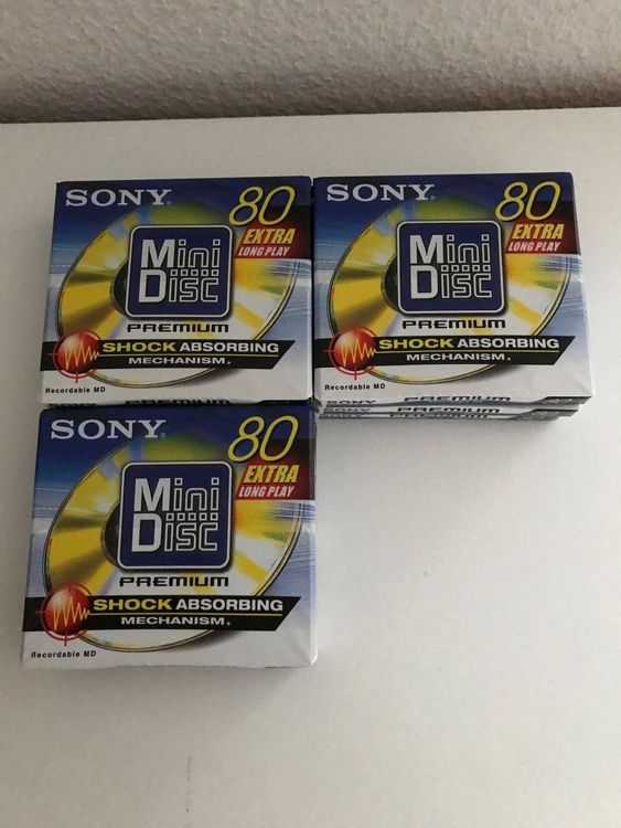 Sony Premium 80 Minuten Minidisc Neu&OVP (Neu und originalverpackt) in ...