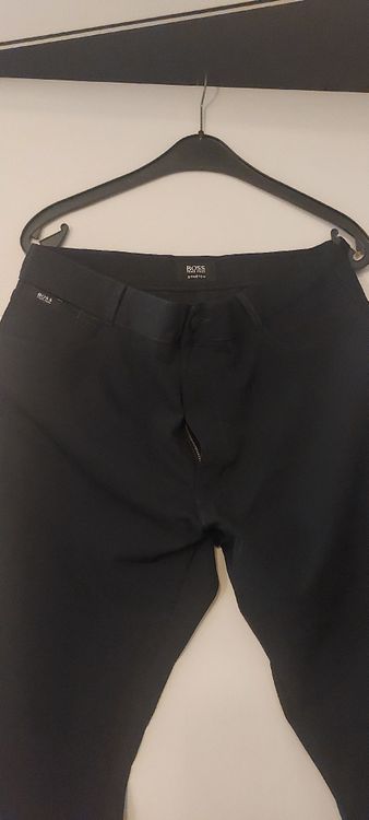Hugo Boss Stretch Hose, 35/34, schwarz | Kaufen auf Ricardo