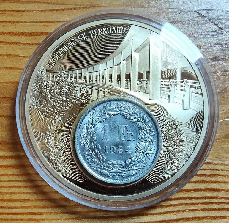 Der Schweizer Silberfranken PP V (Neu und originalverpackt) in Hittnau für CHF 12 – mit ...