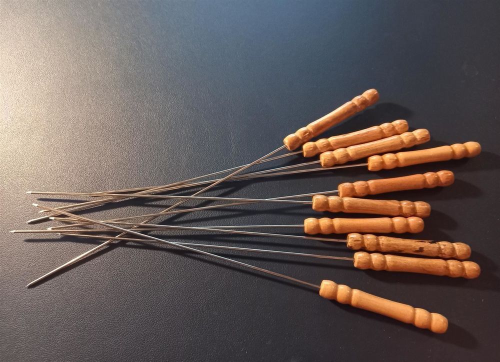 30x Barbecue-Spiess mit Holzgriff - Brochette de Barbecue | Kaufen auf ...