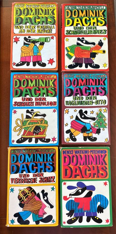 RARITÄT Dominik Dachs Buch Serie Band 1-6 komplett, 1970er | Kaufen auf ...