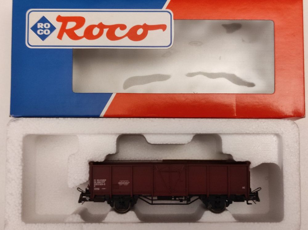 Offener Hochbordwagen braun der SBB von Roco H0 | Kaufen auf Ricardo