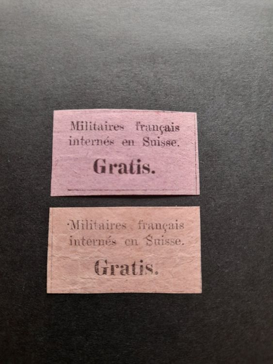 Portofreiheit 1 und 1c */**, ab 1.-!!! RRR! (Neu (gemäss Beschreibung ...