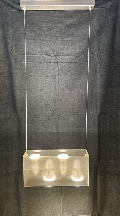 Deckenlampe Duplex matt-weiss Fontana Arte - Carlo Tamborini (Gebraucht ...