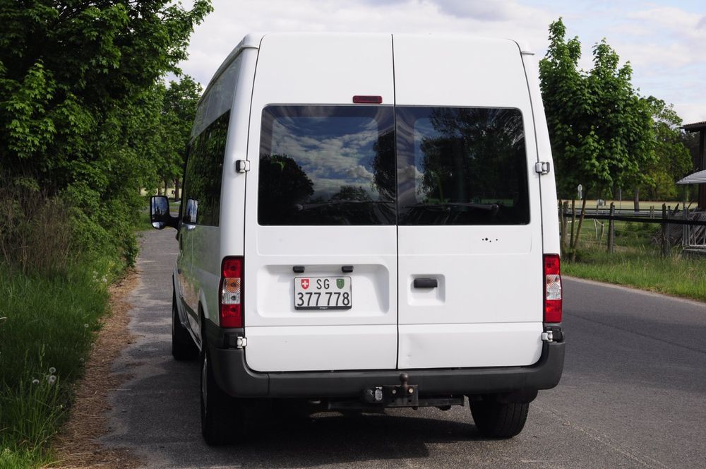 Ford Transit Bus Kleinbus 350L TDCi mit 14 Plätze und 71 tkm (Gebraucht ...