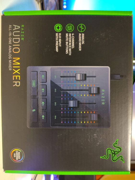 Razer Audio Mixer | 4-Channel Analog mit XLR Input, Garantie | Kaufen ...
