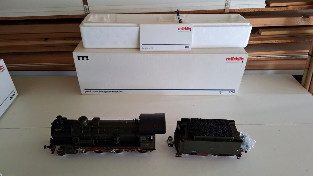 Preussische Schlepptenderlok P8 - Märklin - 5796 (Neu (gemäss ...