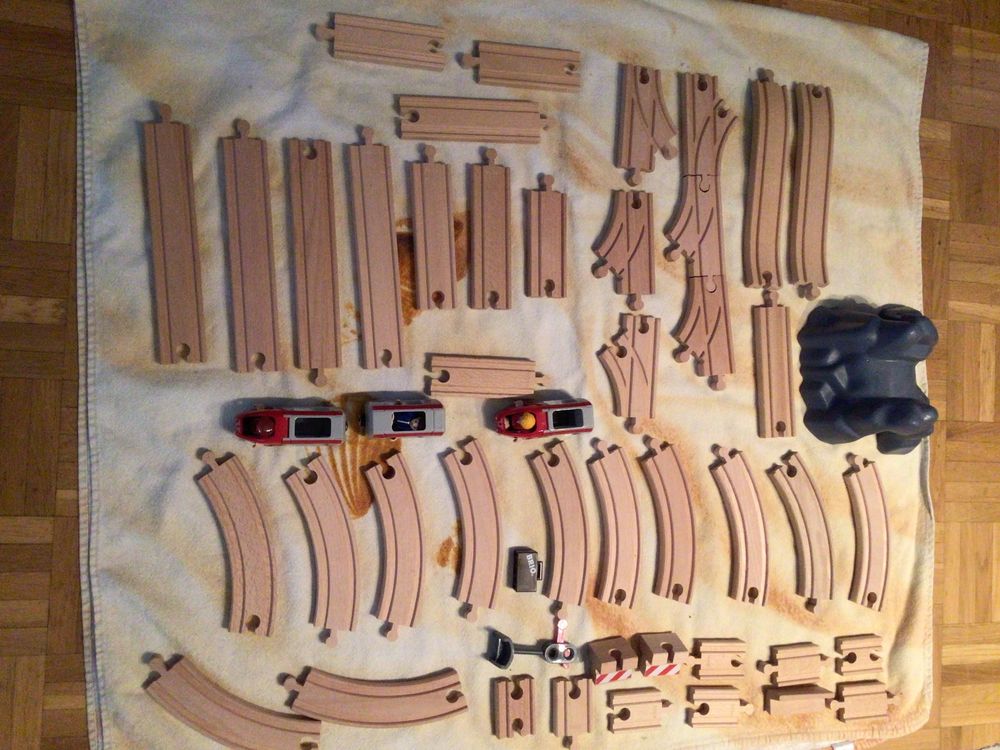Brio Holz 52 teile mit Zug Wagons Figuren (Gebraucht) in Zürich für CHF ...
