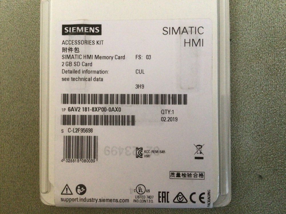 HMI Memory Card (Neu und originalverpackt) in Galgenen für CHF 25 – mit ...