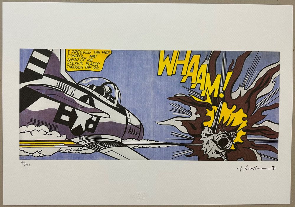Roy Lichtenstein: Whaam!, POP Art 47/150 | Kaufen auf Ricardo