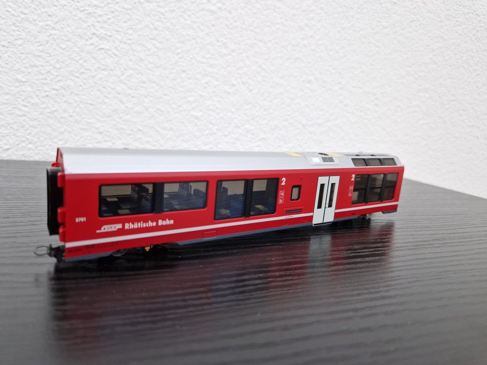 BEMO 3298 162 RhB Bi 576 01 AGZ Fotografenw. mit Innenbel. (Neu und ...