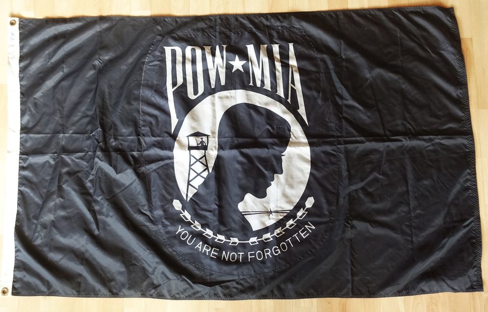 USA Flagge Prisoner of War/Missing in Action POW-MIA Fahne | Kaufen auf ...