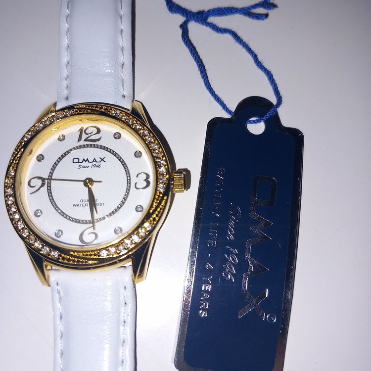 OMAX Damen Luxusarmband Uhr 80% unter Retail, neu in Box | Kaufen auf Ricardo