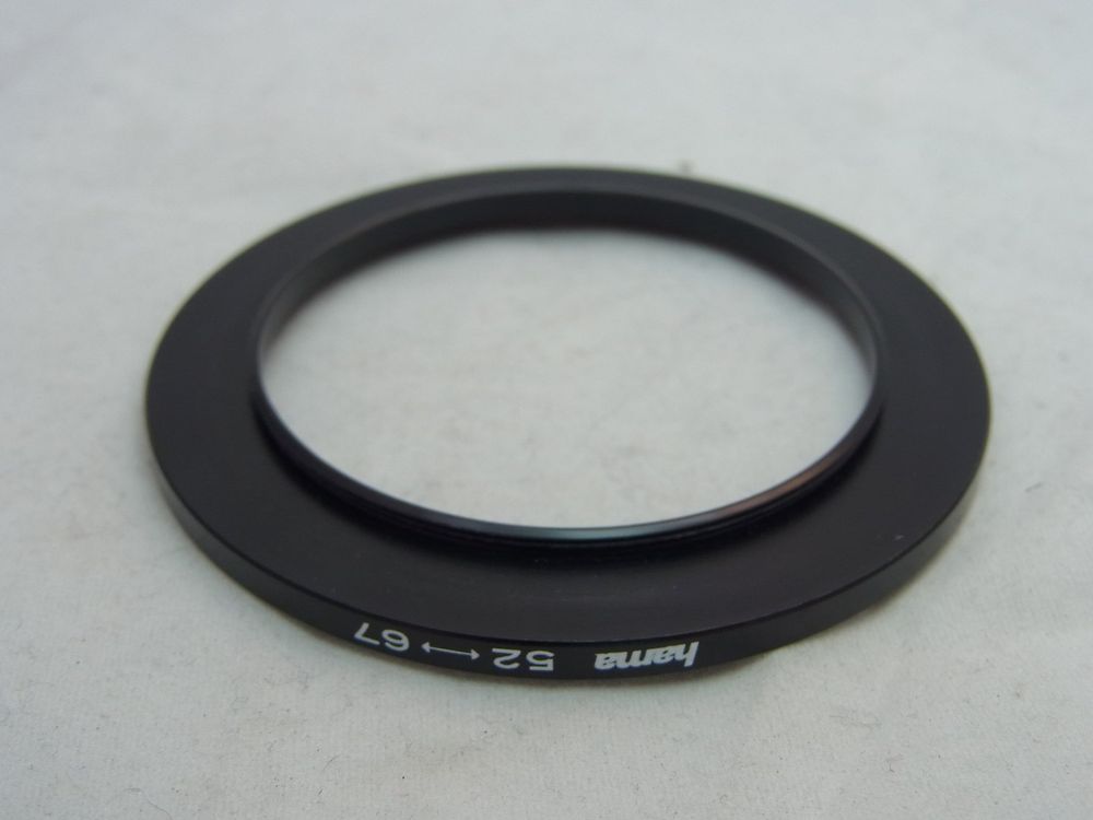 Ausverkauf Hama Filter Gewinde Adapter 52 - 67mm Step UP #Y4 (Gebraucht) in Dietikon für CHF 12. ...