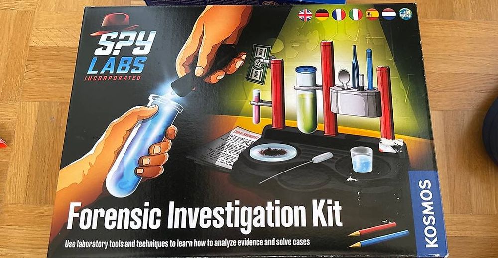 Kosmos Spy Labs neu ovp Forensic Investigation Kit Detektiv (Neu und ...