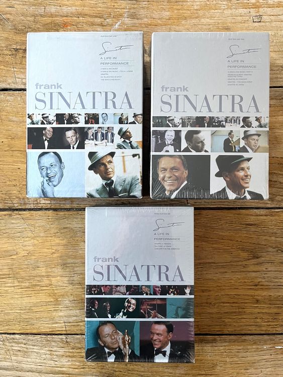Frank Sinatra DVD Sammlung Box Set A life in performance (Gebraucht) in ...