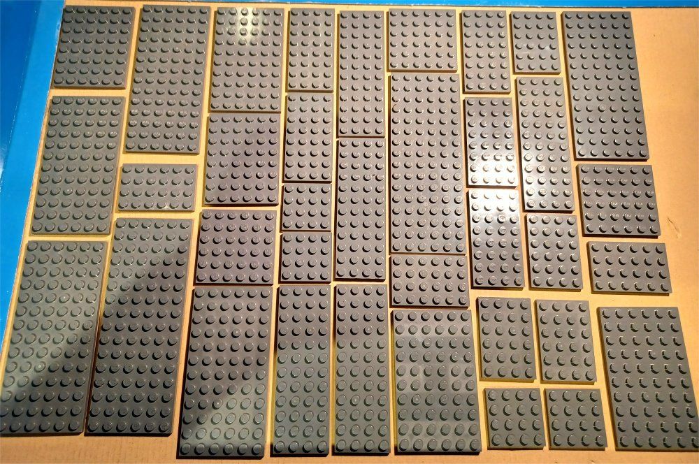 Lego Verschiedene dunkelgraue Platten -H69 (Gebraucht) in Morges für CHF 19 – mit Lieferung auf ...